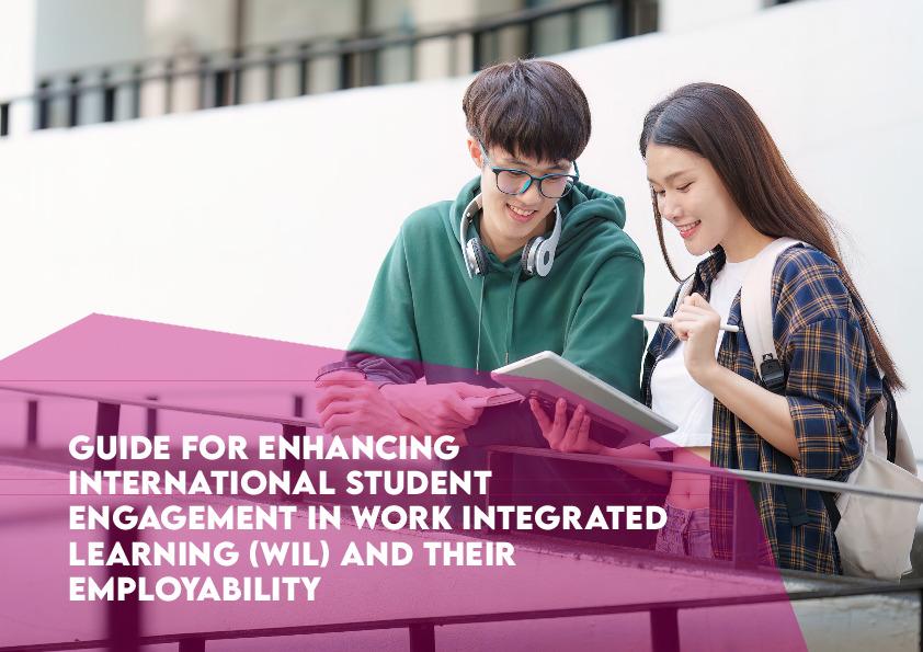 Guide for enhancing international student engagement in work integrated learning and their ...